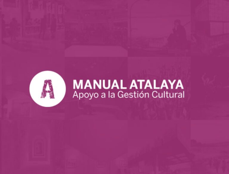 0.1 Cómo usar el Manual Atalaya de apoyo a la gestión cultural ...